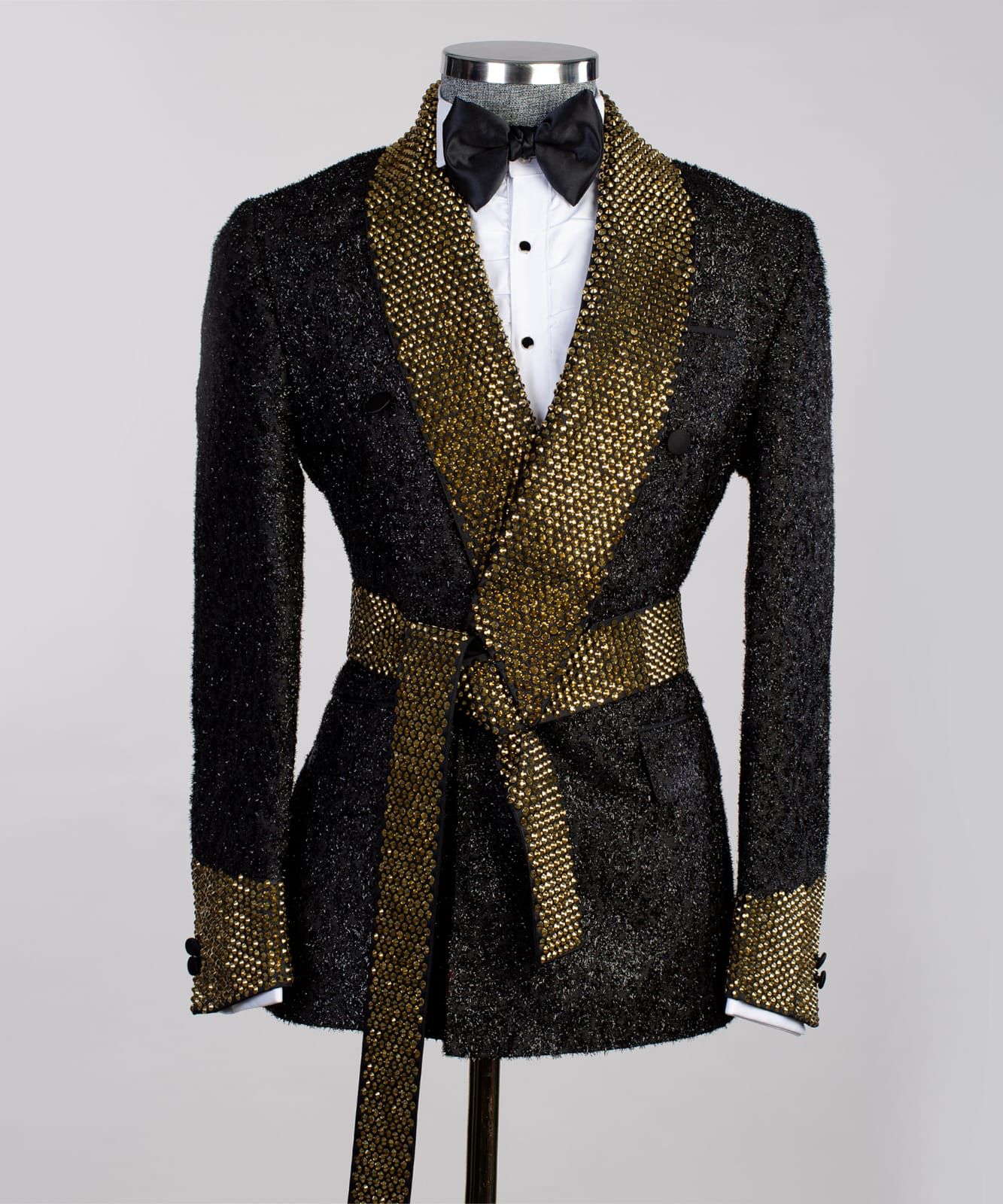 Black and Gold SUIT – Grogo Store