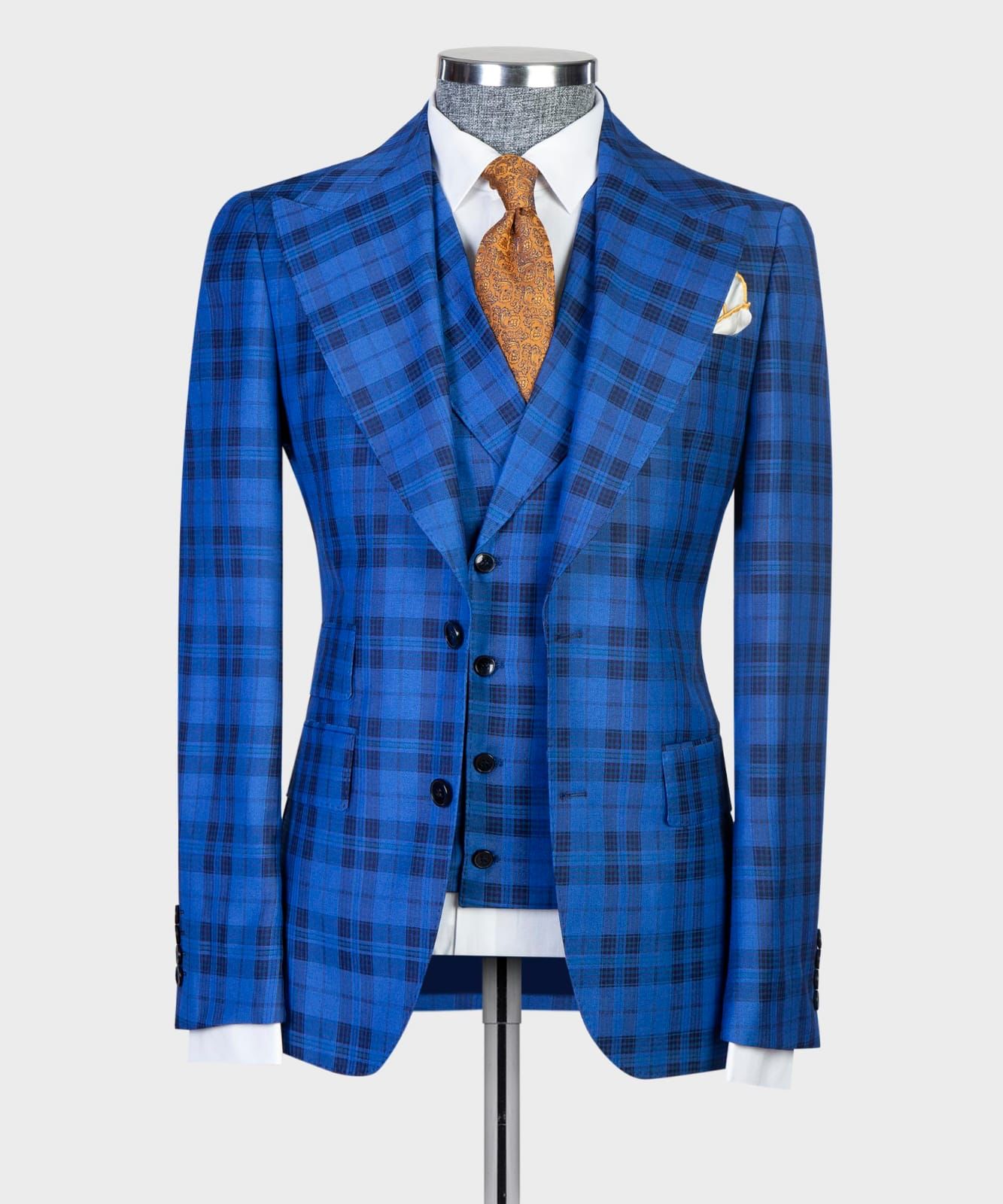 Blue 3P SUIT – Grogo Store